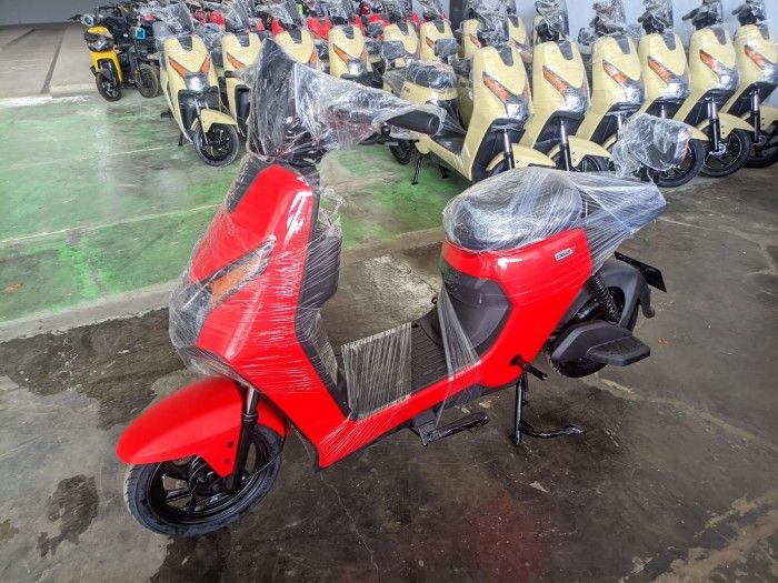 sepeda listrik uwinfly m60 500watt garansi resmi - d60 merah | Lazada ...