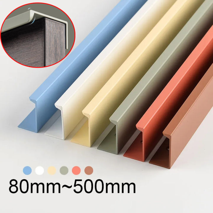 Colorful Hidden Cabinet Handles Morandi Green Yellow Blue Brown Orange ...