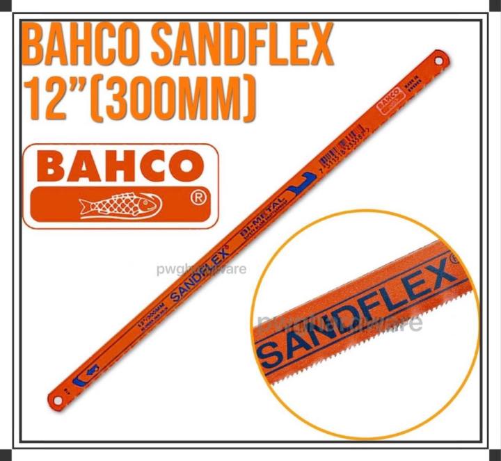 Original Bahco 12" Sandflex Hacksaw Blade / Mata Gergaji Besi Cap Ikan ...