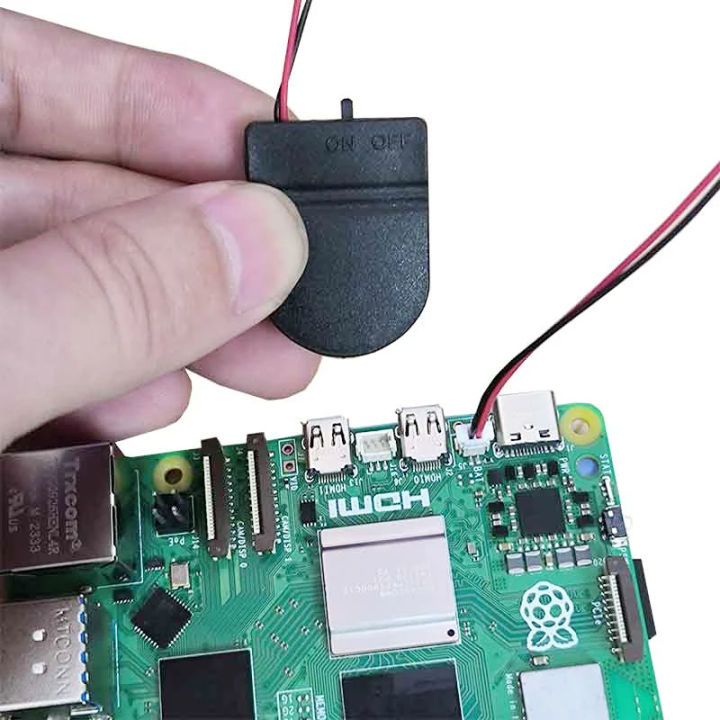 with Switch Button Battery Base Rechargeable Wiring Power Supply ...