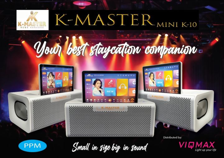 K-Master Mini K-10 All in one Karaoke System [PPM Home Use License ...