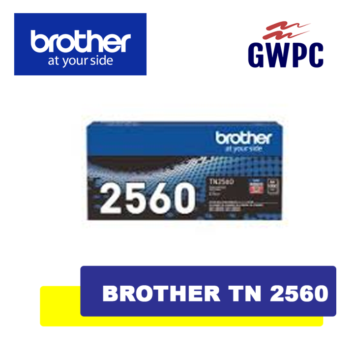 Brother TN-2560 TN- 2560XL DR-2560 Genuine Toner Cartridge Black For ...