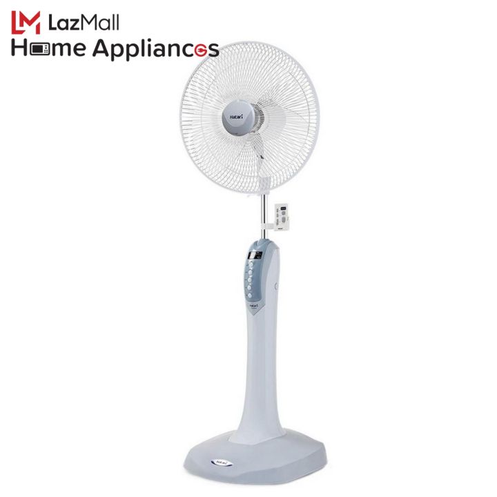 Hatari พัดลมตั้งพื้นรีโมท รุ่น HD-P16R3 Grey ขนาด 16 นิ้ว | Lazada.co.th