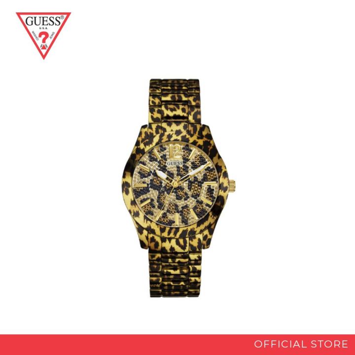 GUESS FIERCE LADIES SPORT Gold Tone Case Gold Dial Watch | Lazada