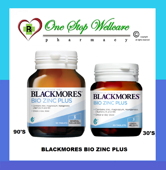 BLACKMORES BIO ZINC PLUS 30'S / 90'S | Lazada Malaysia
