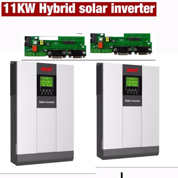 11KW Hybrid Solar inverter 48V 80Amppt 230VAC 50Hz | Lazada.co.th