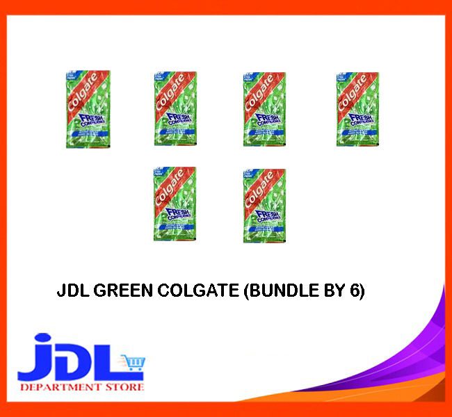 JDL FOODILICIOUS COLGATE TOOTHPASTE COOL MENTHOL 20G (GREEN) BY 6 ...