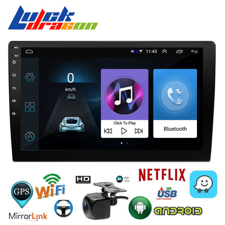9inch Car Android12 Bluetooth Player Car Stereo GPS/WIFI/FM Full Touch ...