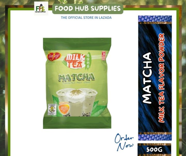 Injoy Milktea Powder 500G - Matcha | Lazada PH