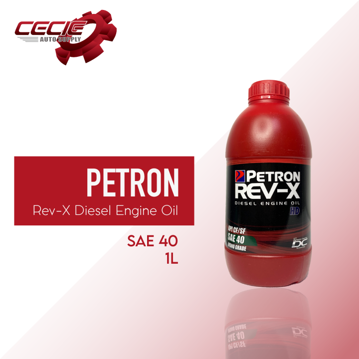 Petron Rev-X Diesel Engine Oil SAE-40 (1L) | Lazada PH