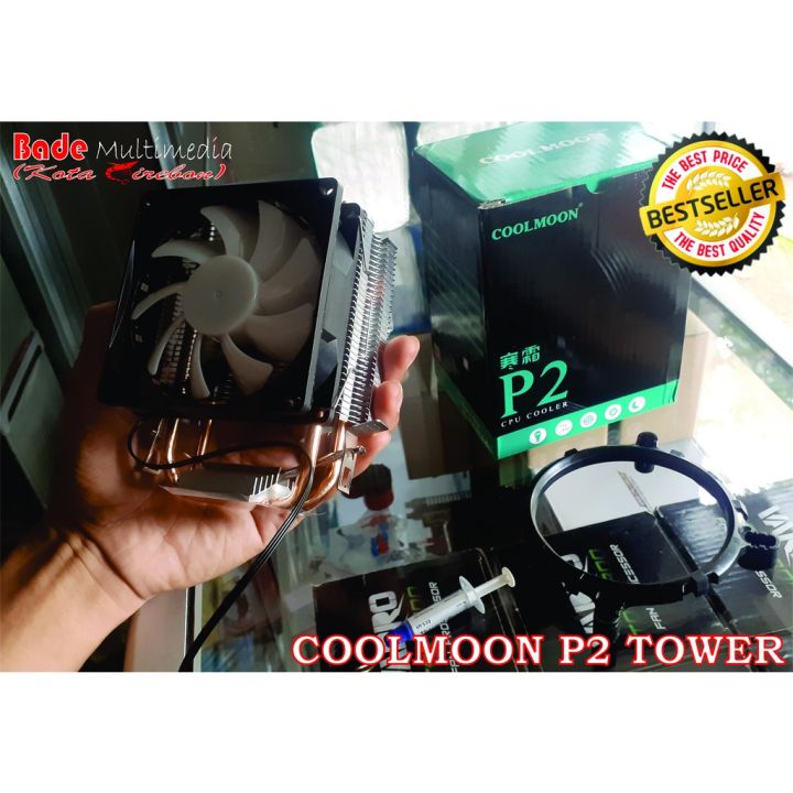 CPU Cooler Fan Processor COOLMOON P2 TOWER LED RGB Original | Lazada ...