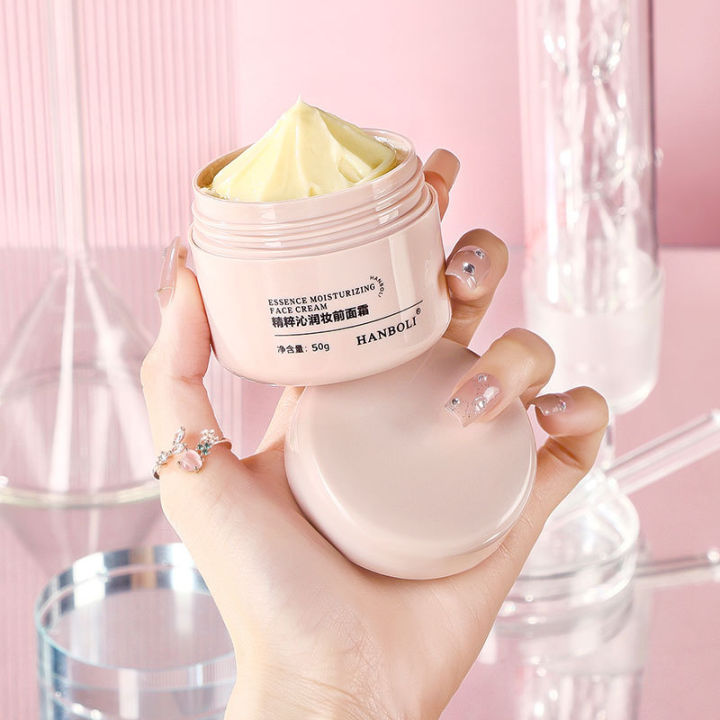 Han Po Li เอสเซนส์ Qin Run เมคอัพครีมหน้าครีมปรับสภาพผิวเครื่องสำอาง ...