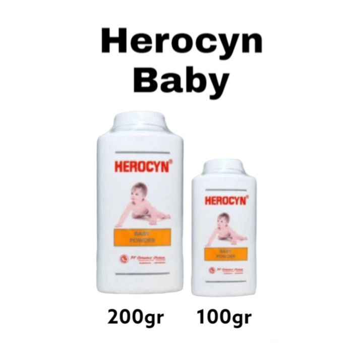 Herocyn Baby Powder 200gr - Bedak Tabur Bayi | Lazada Indonesia