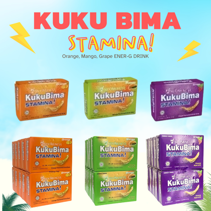 [HALAL / Original] Kukubima Stamina Energy Drink with Ginseng Royal ...