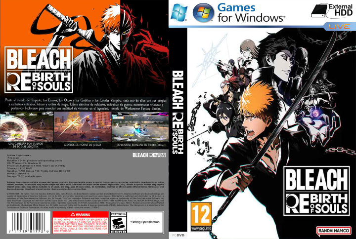 BLEACH Rebirth of Souls PC GAME Offline [Pendrive INSTALLATION] | Lazada
