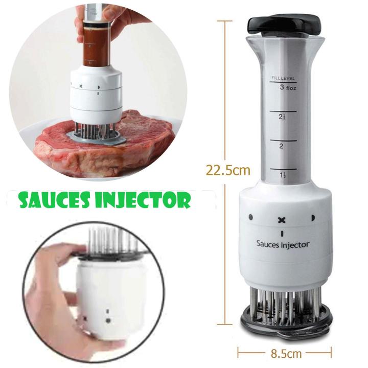 Sauce Syringe Meat Tenderizer Sauces Injector Marinator | Lazada PH