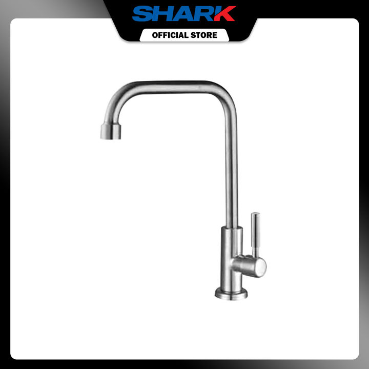 SHARK SP-103 Stainless Steel 304 Kitchen Faucet Cold Line - Vertical ...
