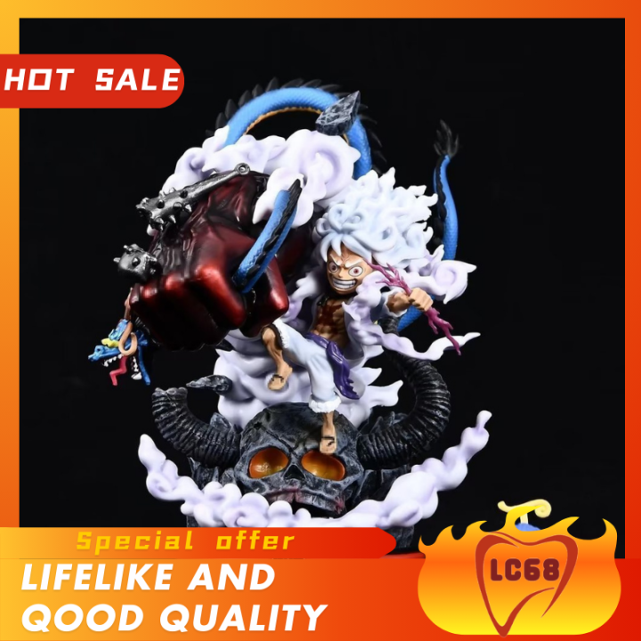 One Piece Figure Onigashima 5th Gear Nika Luffy 5th Gear Model Anime ...