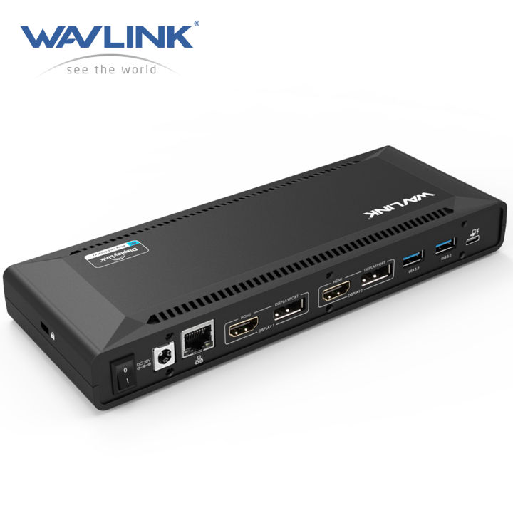 Wavlink USB C Docking Station with Power Delivery, 60W Charging, Dual ...