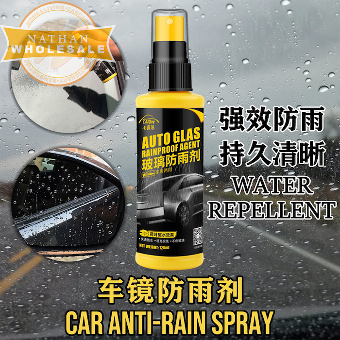 Car Windshield Water Repellent Spray Anti-Rain Nano Coating 120ml ...