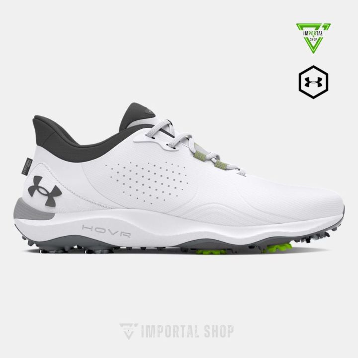 รองเท้ากอล์ฟ UA Drive Pro สำหรับผู้ชาย รุ่นพื้นหนาม ล๊อคการเคลื่อนไหม ...