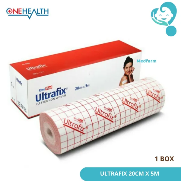 Medfarm Plester Luka Anti Air Ultrafix 20 cm x 5 m Plaster Medis Anti ...