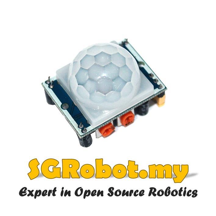 Arduino HC-SR501 PIR Motion Sensor ( Passive Infrared Sensor ) | Lazada
