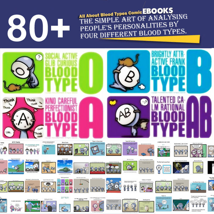 80 Plus All About Blood Types Comic (Contact Us For Free Shipping) | Lazada
