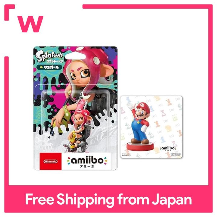 amiibo Octopus Girl (Splatoon series) Original Sticker included | Lazada PH