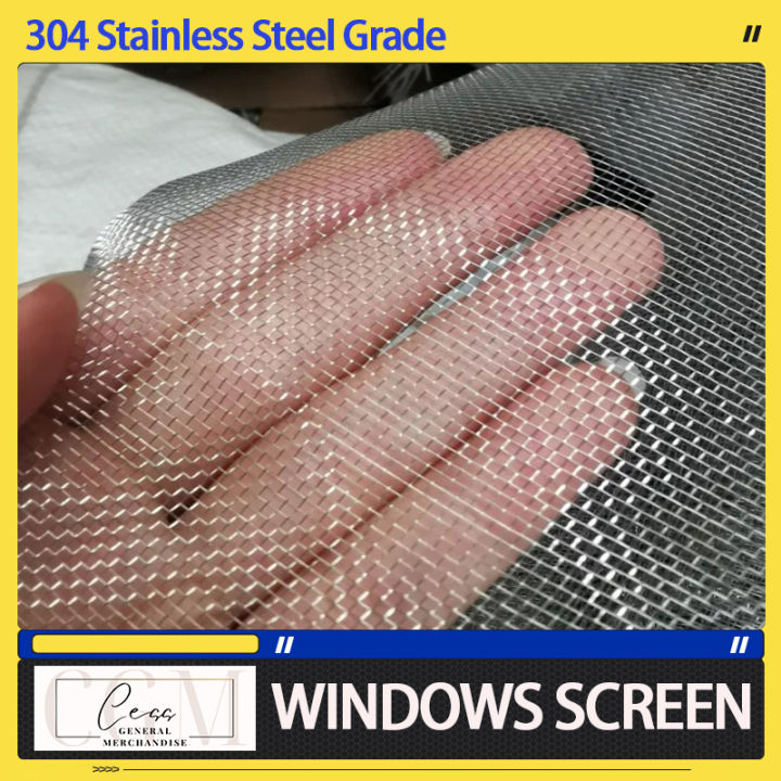 Stainless Screen Mesh 304 Stainless Steel Wire Mesh Insect Screen ...