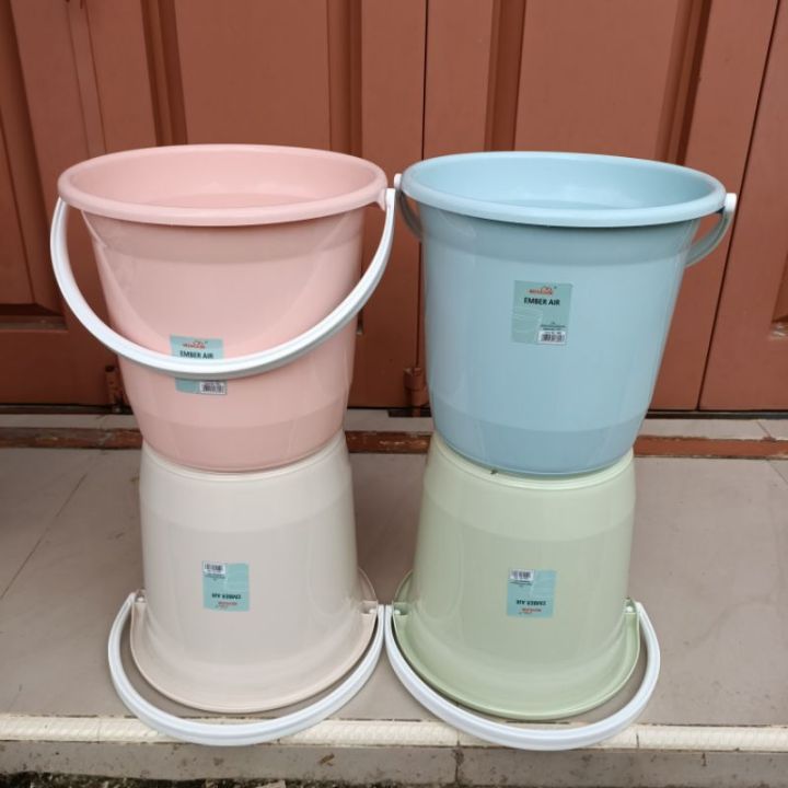 ember redhouse ember warna pastel basin cantik / ember plastik tebal 23 ...
