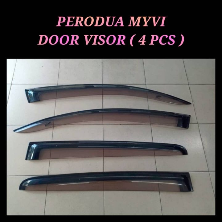 🇯🇵🇯🇵 Door Visor Perodua Myvi Door Visor / Air Press Window / Car Wind ...