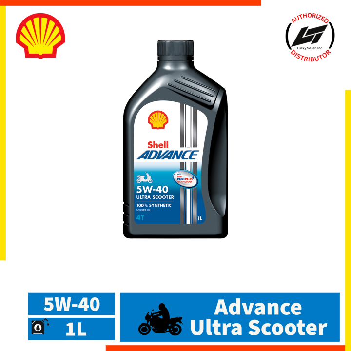 Shell Advance Ultra Scooter 5W-40 1L | Lazada