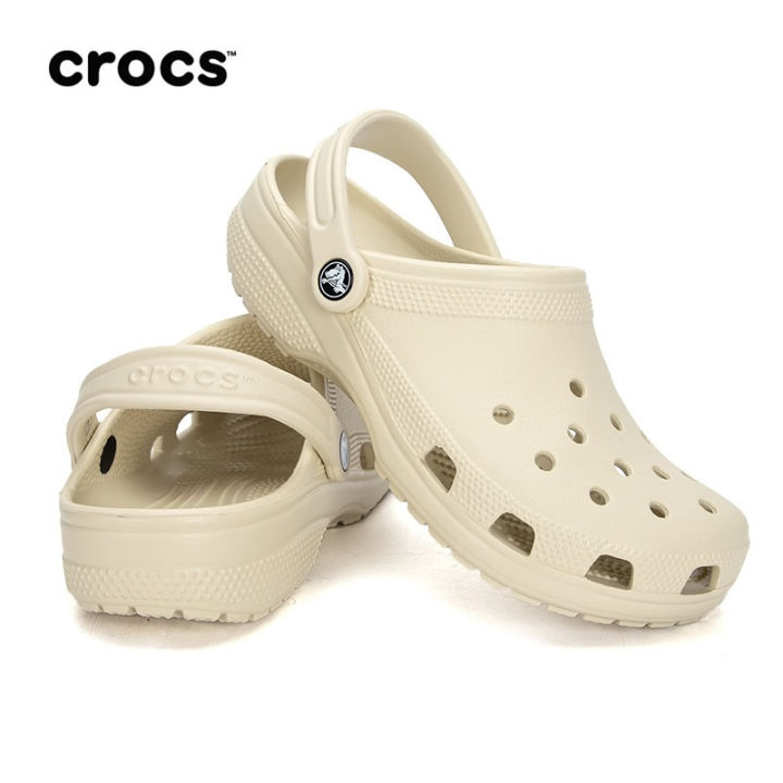 Genuine 100% Crocs classic couple sandals solid color official sandals ...