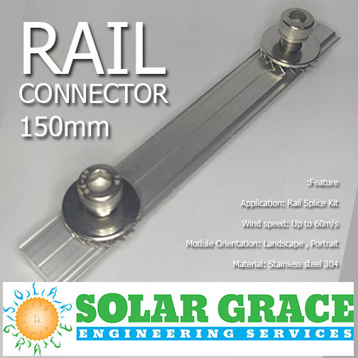 Rail Connector Set for Solar Panel Mounting | Lazada PH