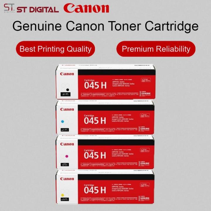 Canon Cartridge 045H Black Cyan Magenta Yellow Toner Cartridge For ...