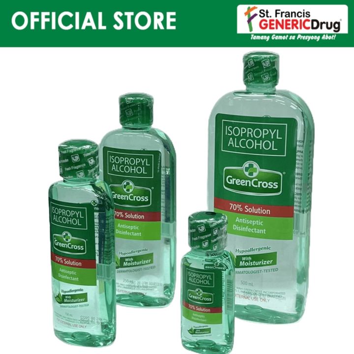 Green Cross Isopropyl Alcohol 70 with Moisturizer | Lazada PH