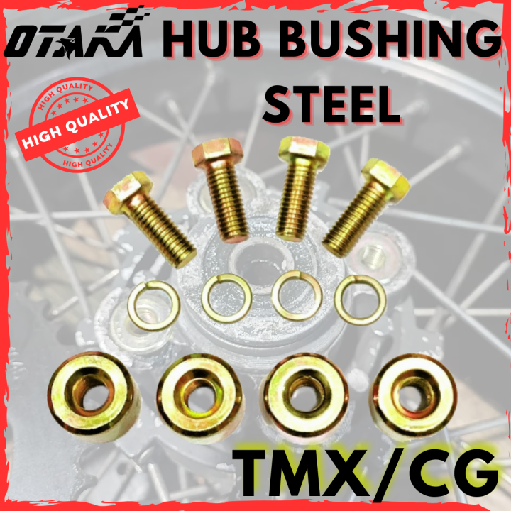 HUB BUSHING STEEL FOR TMX | CG GOLD HUB BUSHING STEEL | Lazada PH