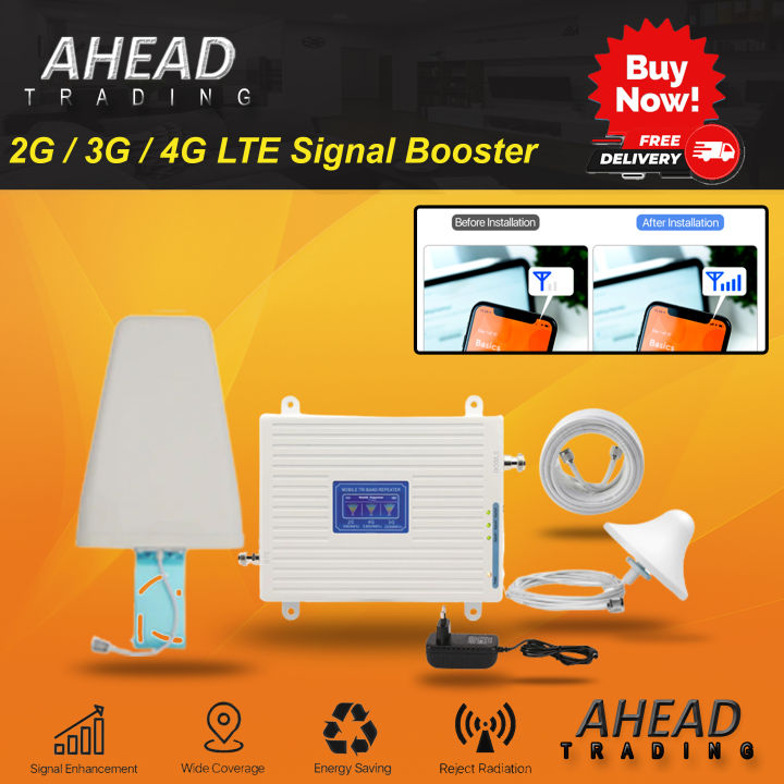 AHEADTRADING Range Extender Mobile phone Signal Enhancer for All ...