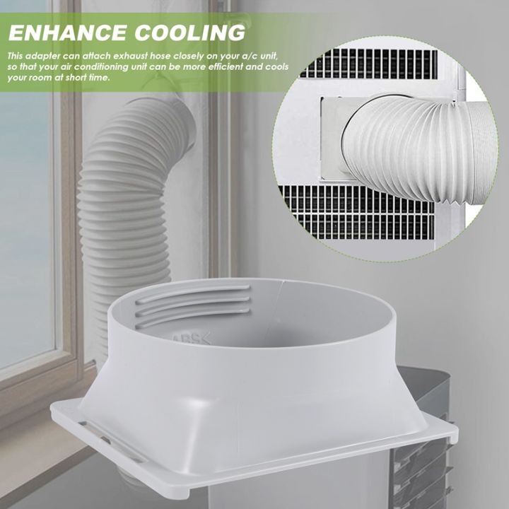 Portable Air Conditioner Exhaust Hose Coupler Window Adapter A/C Unit ...