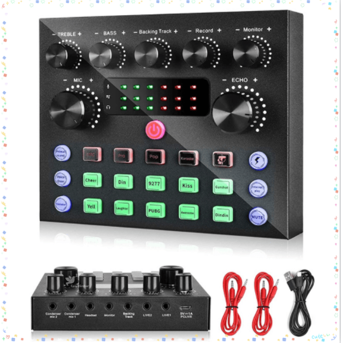 The latest version of V8 sound card V8S, suitable for live broadcast ...