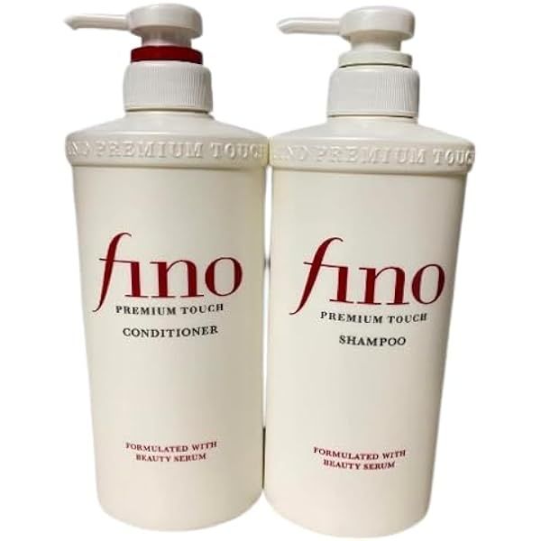 Shiseido 資生堂 FINO Premium Touch Hair Set ( Shampoo 550ml & Conditioner ...