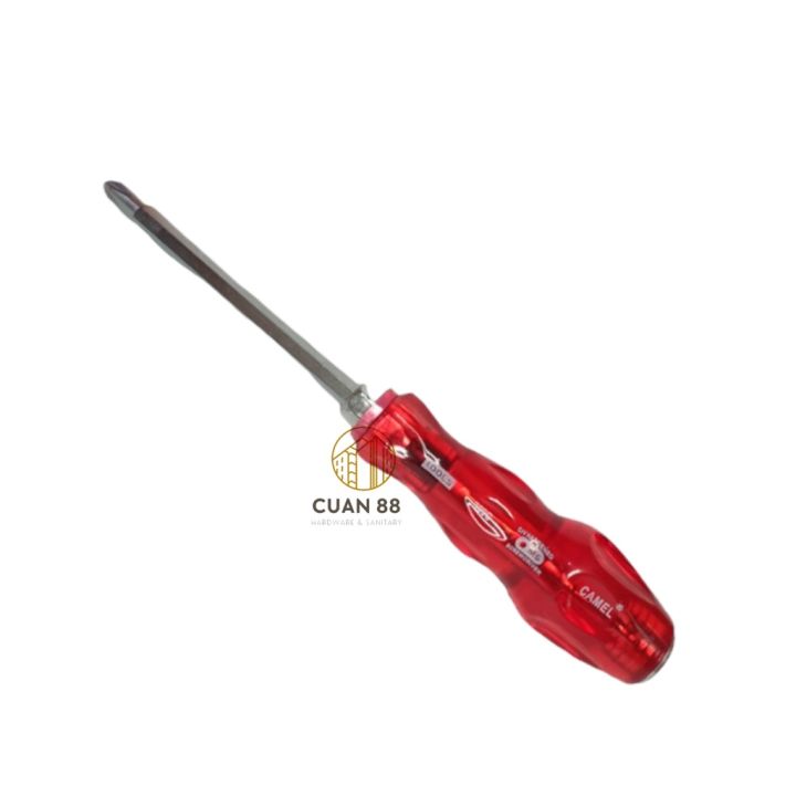 Obeng Ketok BB 4" Camel / Obeng 2Way/ Obeng Plus (+) Minus (-) | Lazada ...