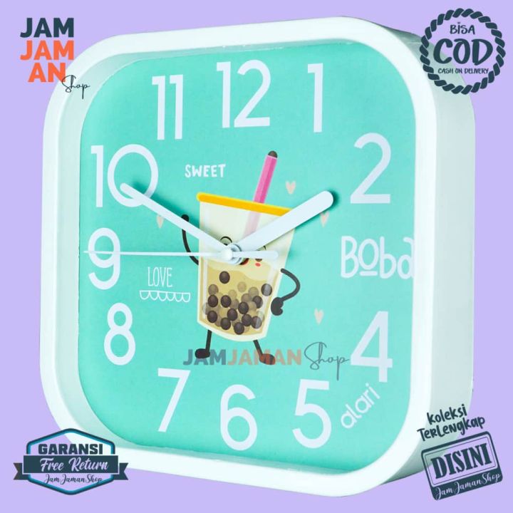 Jam Dinding Analog Dekorasi Dinding Anak BestSeller Alari AL1116-5454 ...