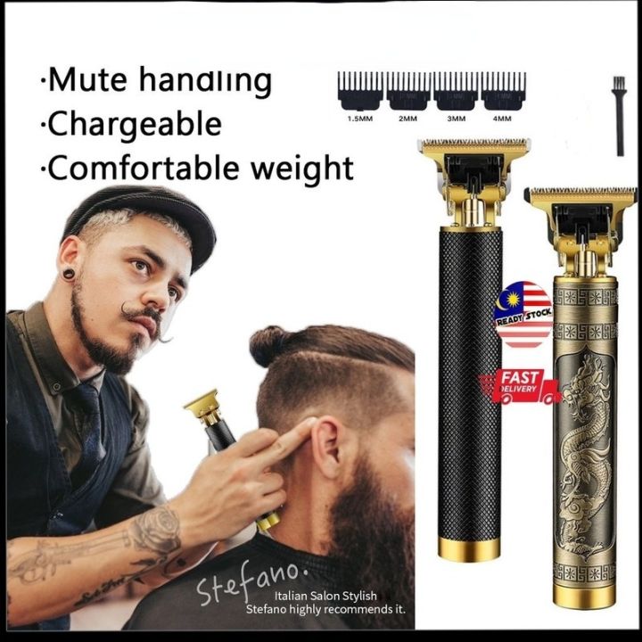 Wireless Electric Hair Clipper Hair trimmer Barber Haircut Battery ...