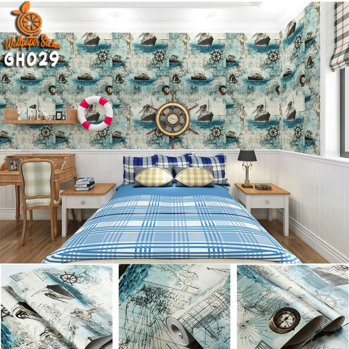Stiker Dinding Aesthetic Wallpaper Stiker Promo Wallpaper Sticker ...