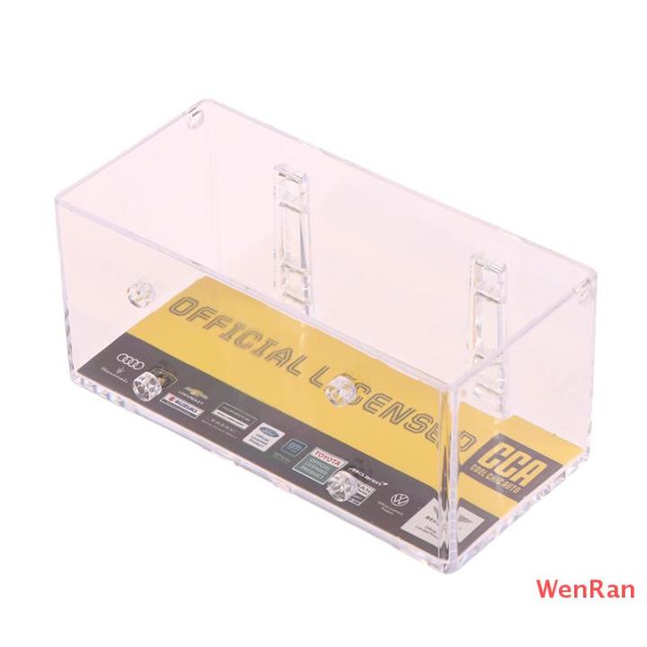 WenRan กล่องใส่โชว์อะคริลิคขนาดจิ๋ว, กล่องใสกันฝุ่นเหมาะสำหรับตู้1 64แอ ...