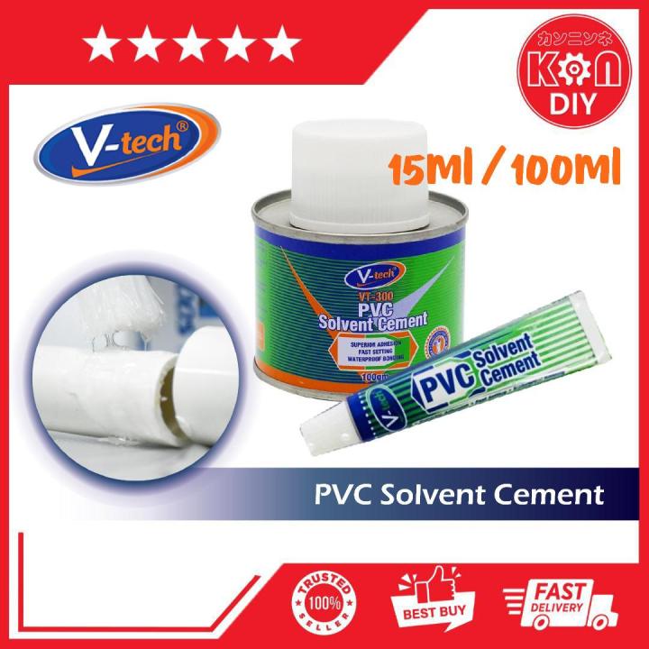 V-TECH VT-300 PVC SOLVENT CEMENT - GAM PAIP UPVC PVC / VTECH VT300 SOLVENT CEMENT GUM PVC PIPE ...