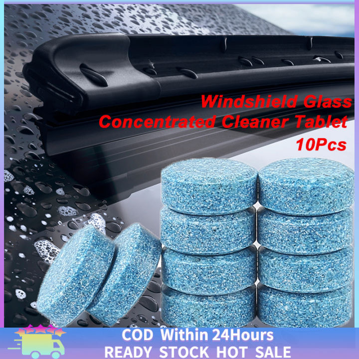 30Pcs Windshield Glass Concentrated Cleaner Tablet Auto Window Cleaning ...