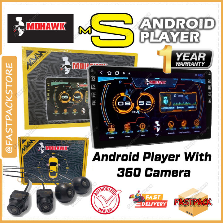Mohawk MS Series 100% Original Car Android Player With 3D 360 Reverse ...